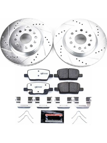 Power Stop For 18-19 Buick Enclave Rear Z26 Street Warrior Brake Kit ...