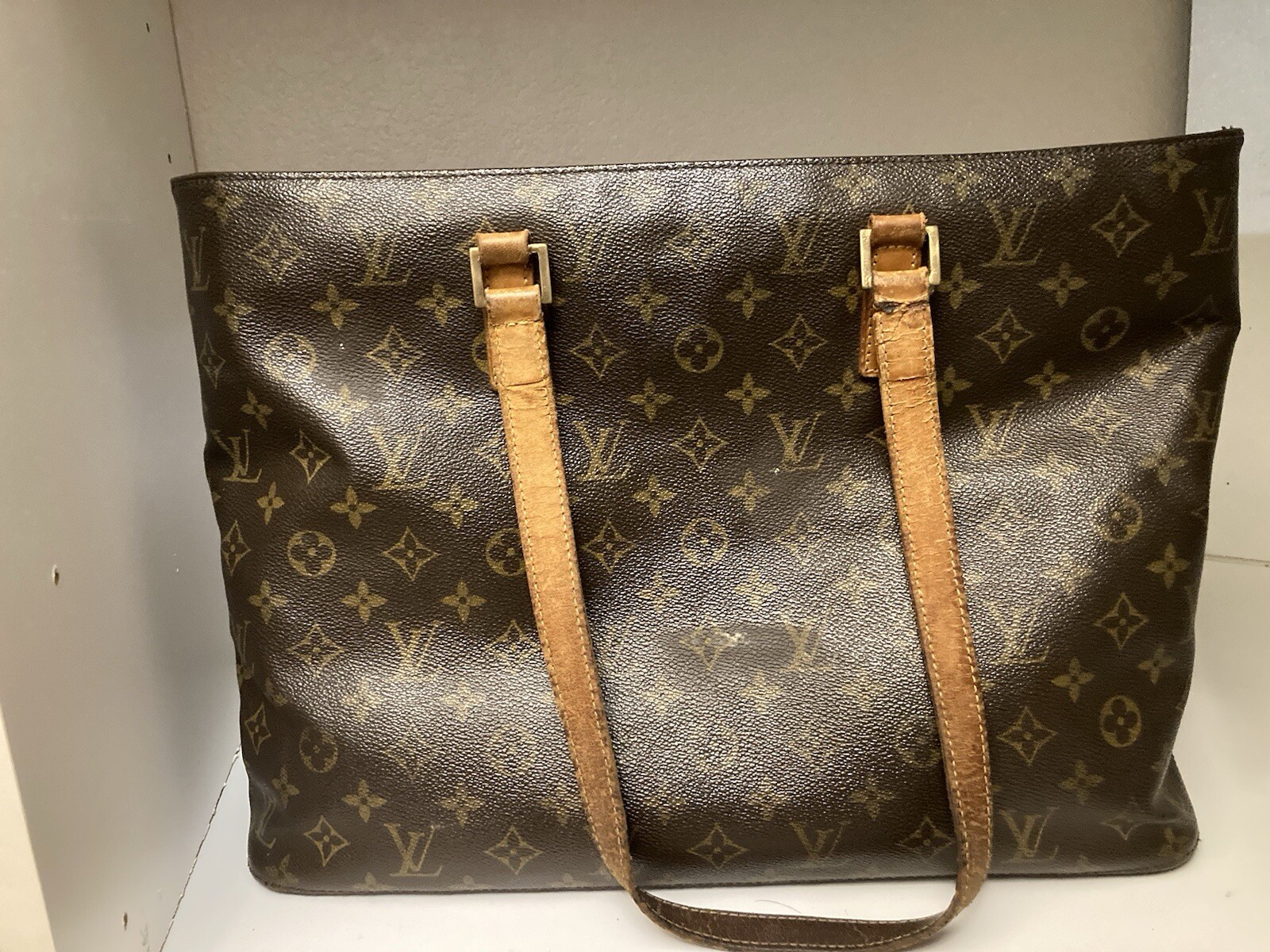 Authentic Louis Vuitton Monogram Luco Shoulder Tote Bag M51155 LV 0285K ...