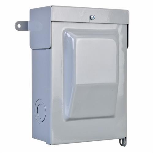 30 Amp Electrical Pull-Out Fusible Fused Disconnect Box HVAC & (2) 30 ...