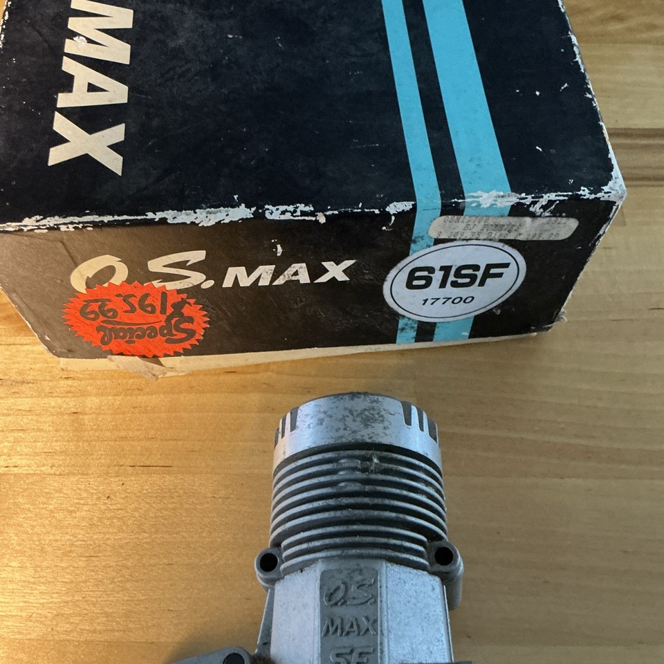 OS Max SF 61 RC Nitro Engine Muffler Carburetor RC Model Kit Airplane ...