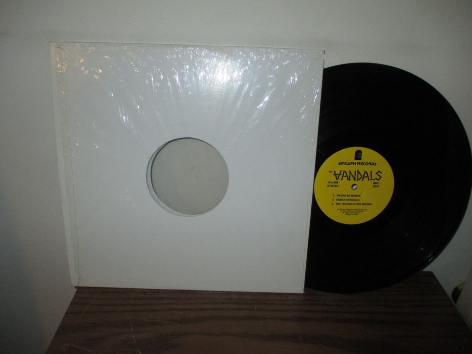 THE VANDALS - PEACE THROUGH VANDALISM - 1981 EPITAPH NO COVER - REALLY ...