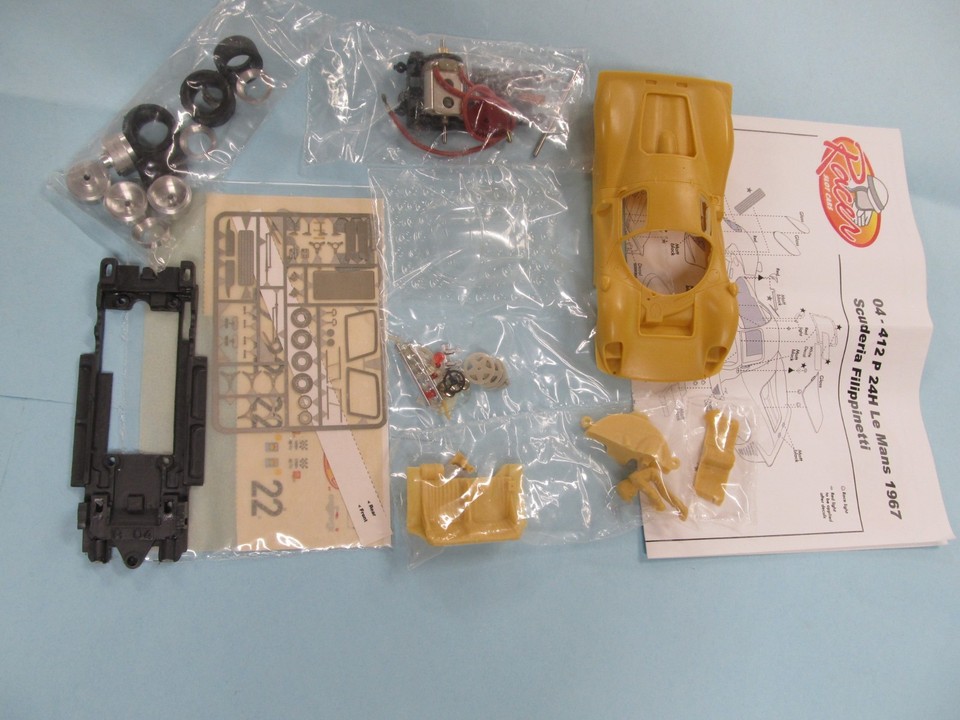 RACER Ferrari 412 P4 - 1/32 Resin Complete Slot Car Kit ! | eBay