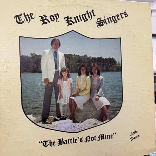 RARE LP Southern Gospel Roy Knight Singers "The Battle's Not Mine ...