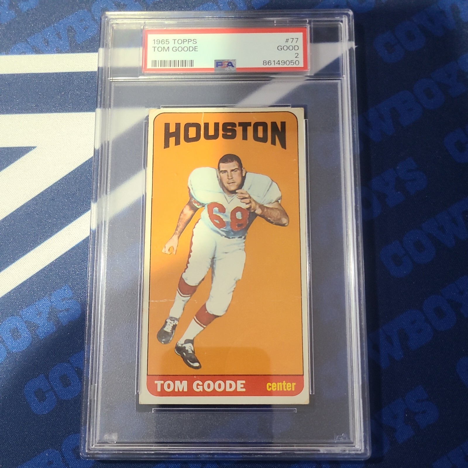 1965 Topps Tom Goode PSA 2 | eBay