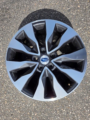 18" SUBARU OUTBACK LEGACY 5X114.3 OEM FACTORY STOCK WHEELS RIMS 68883 ...