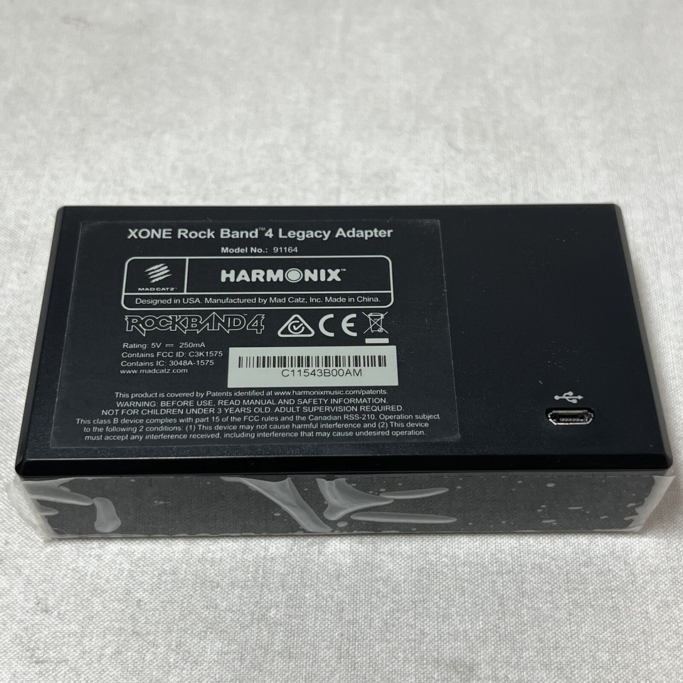 Rock Band 4 Disc & XONE Legacy Game Controller Adapter by Mad Catz for ...