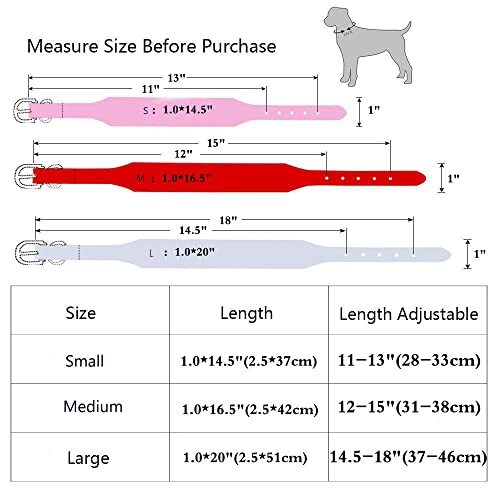 Rhinestones Dog Collar Adjustable Sparkly Studded Genuine Leather Pet ...