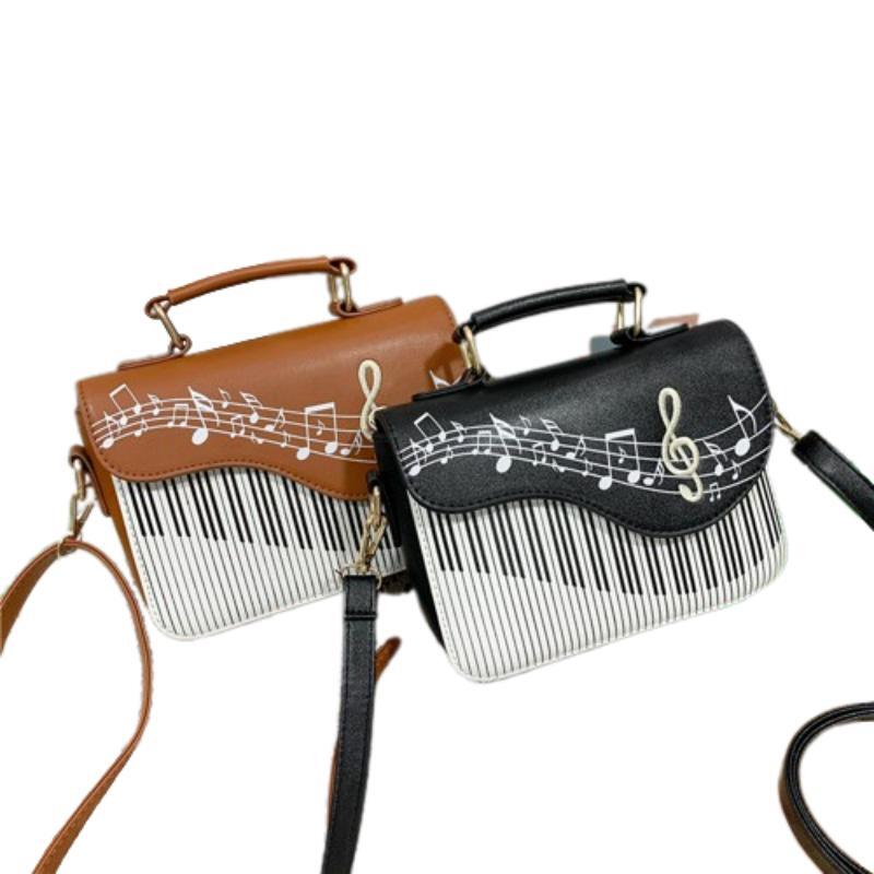 Music Organ Handbag PU Leather Shoulder Bag Women Accessory Girl ...