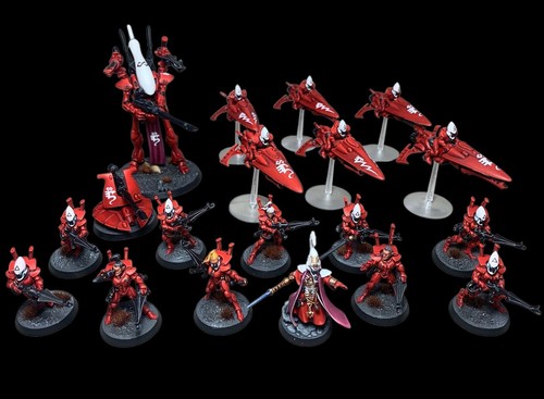 Aeldari Combat Patrol WH 40k Pro Painted (COMMISSION) 5011921162758| eBay