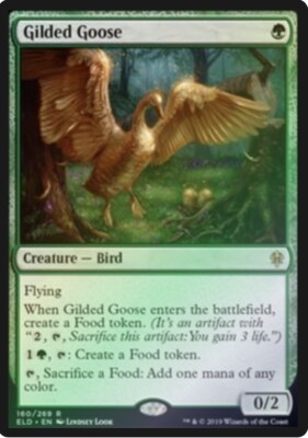 MTG - Gilded Goose (ELD) FOIL | eBay Australia