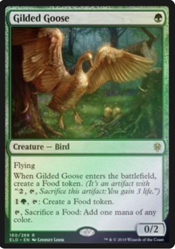 MTG - Gilded Goose (ELD) FOIL | eBay