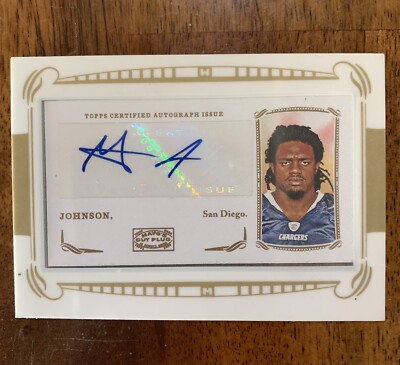 Gartrell Johnson 2009 Topps Mayo Framed Mini Autograph Rookie #MA-GJ ...