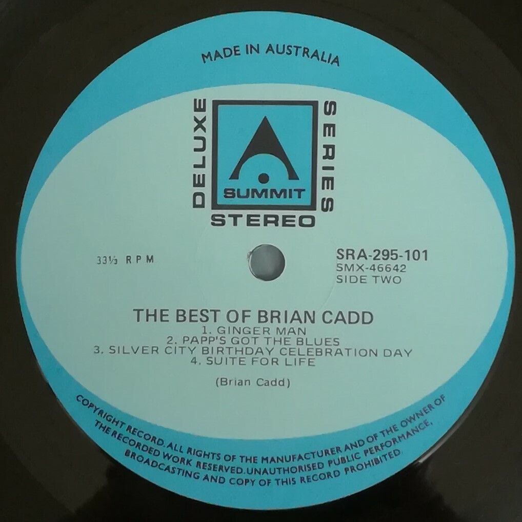 Best Of Brian Cadd - Brian Cadd (1979 Australia) | eBay Australia