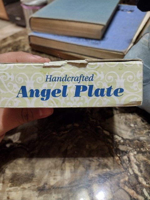 Small Decorative 3d Embossed Angel Plate Handcrafted With Easel for ...