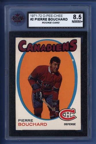 1971-72 OPC O-PEE-CHEE #2 PIERRE BOUCHARD (rc) KSA 8.5 NMM+ Montreal Canadiens | eBay
