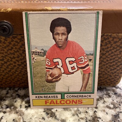 1974 Topps Ken Reaves Football Card Atlanta Falcons #317 | eBay