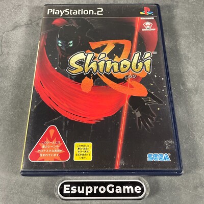 Sony PlayStation 2 PS2 Shinobi SEGA Japanese BOX CIB Japan 2002 | eBay