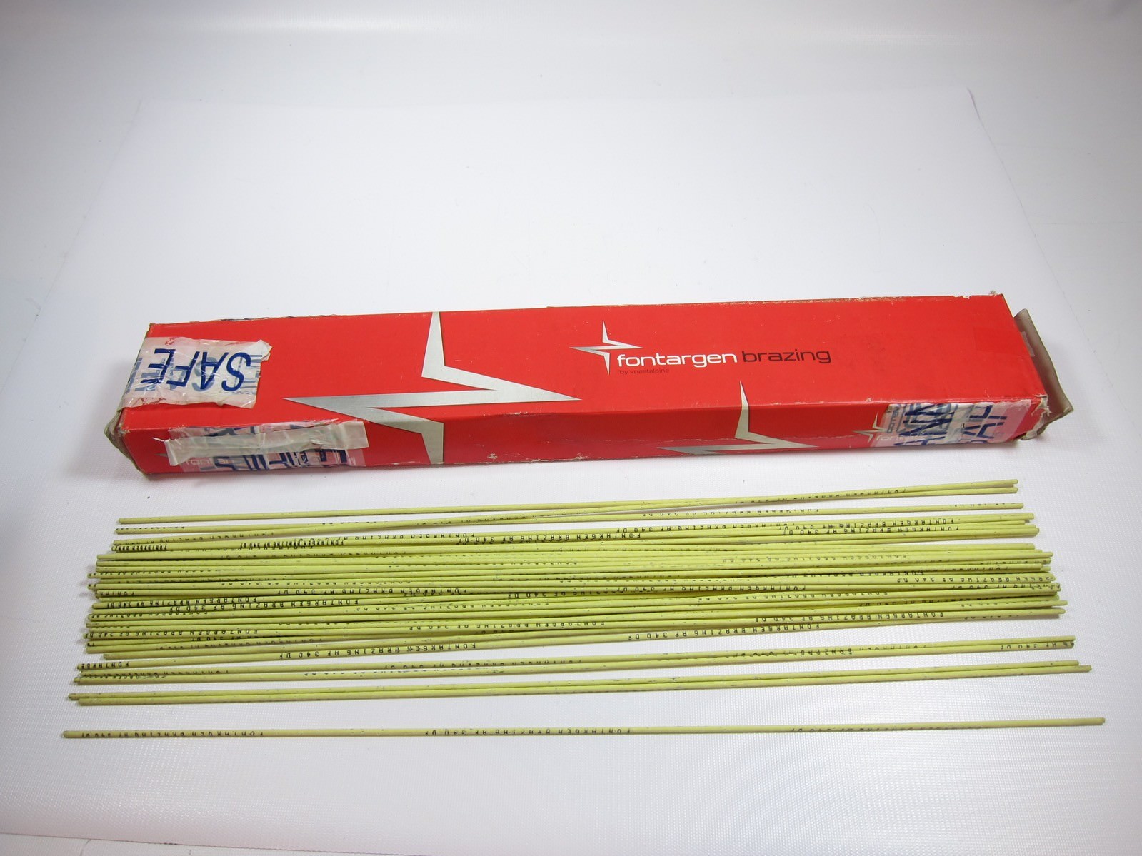 New Fontargen 78508 AF 340 DF 2.0MM X 500MM 40% Silver Brazing Rods ...