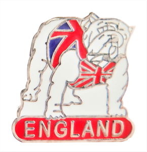British Bulldog England Pin Badge | eBay