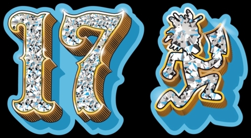 DIAMOND HATCHETMAN OR 17 VINYL STICKER ICP INSANE CLOWN POSSE TWIZTID ...