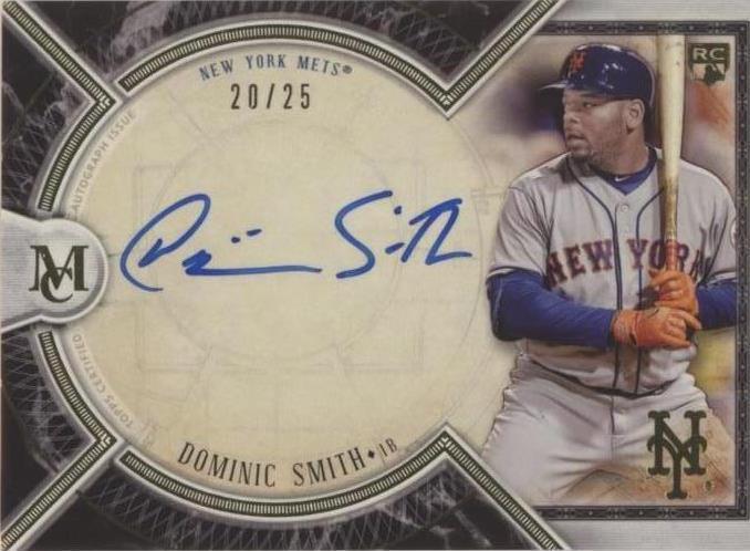 2018 Topps Museum Collection - Archival Autographs Dominic Smith #AA ...