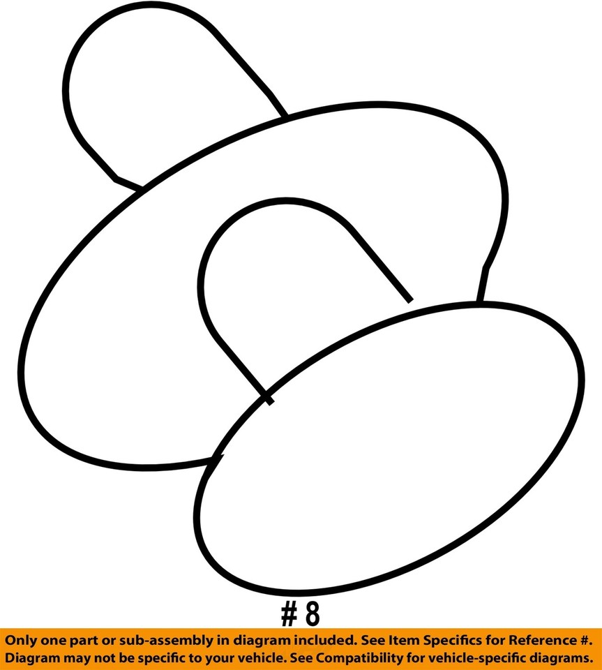 GM OEM 08-17 CTS Fender Exterior Trim-Corner Molding Clip 11569920 | eBay