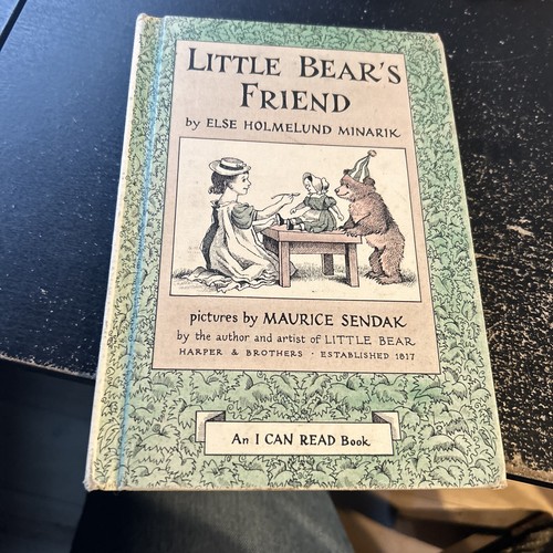 Vintage 1960 Little Bear Friend By Else Holmelund Minarik HC Edition | eBay