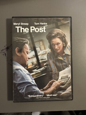 The Post DVD 2017 Meryl Streep Tom Hanks Steven Spielberg 24543470373| eBay