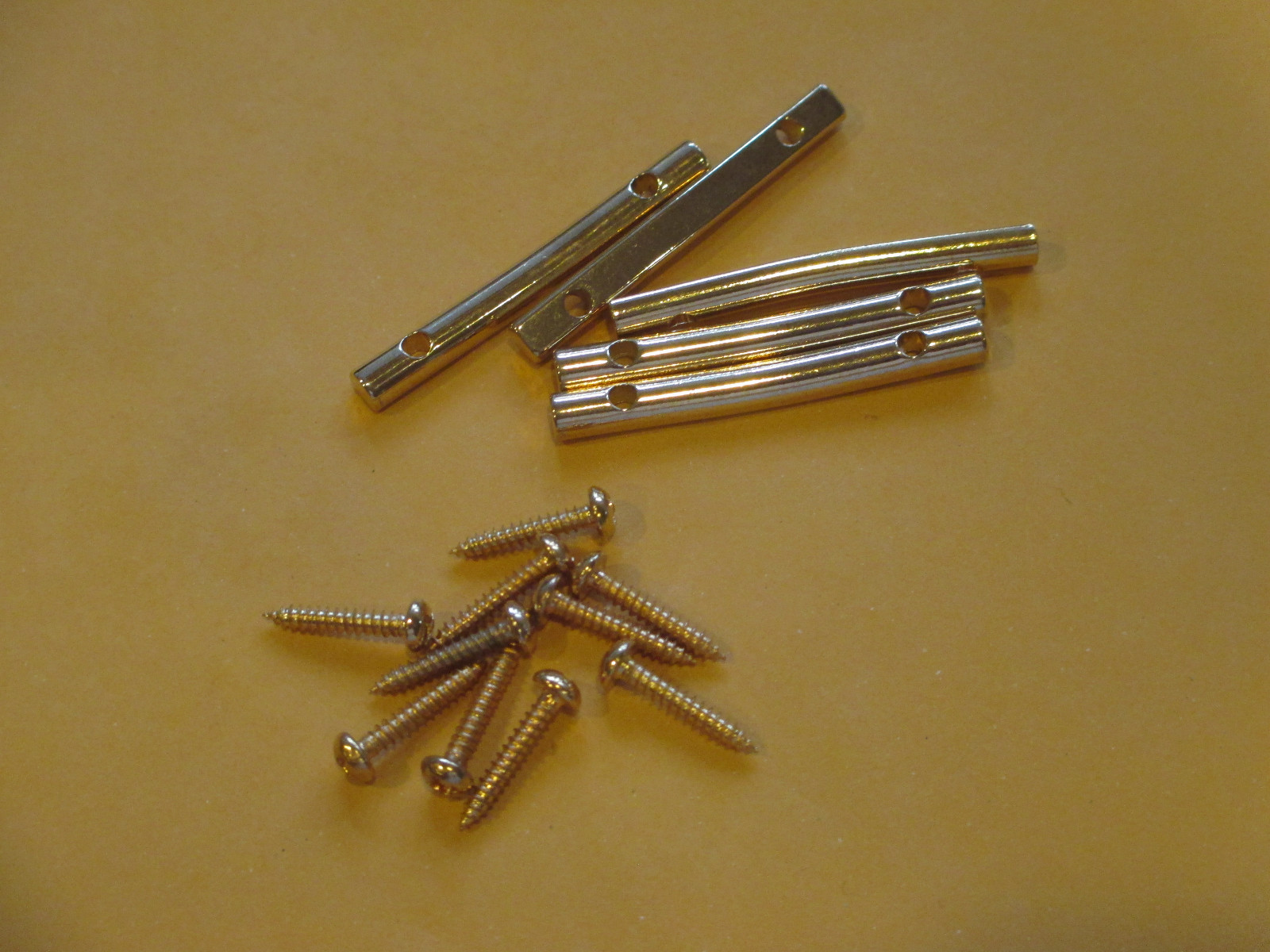 5 GUITAR STRING RETAINER BARS for HEADSTOCK - GOLD | eBay