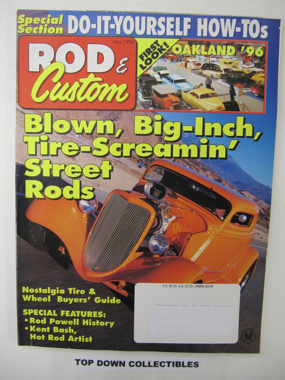 Rod & Custom Magazine May 1996 King Of Flames, Rod Powell History | eBay