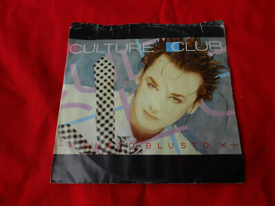 CULTURE CLUB-GUSTO BLUSTO-BOY GEORGE-7"-VINYL-WL PROMO-PS-NM | eBay