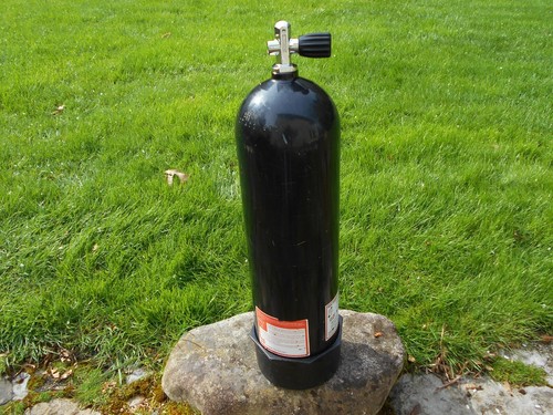 Luxfer Black Scuba Diving Tank 3000PSI Diving Cylinder with Valve/boot ...