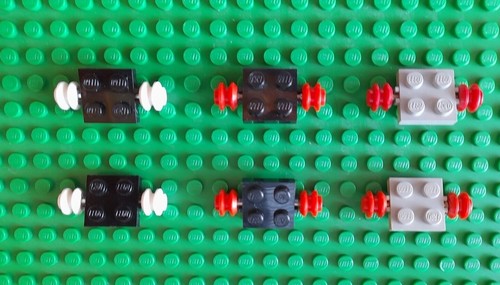Lego 2x2 Plate With Stud Centre Wheels 122 (X 4) | eBay UK