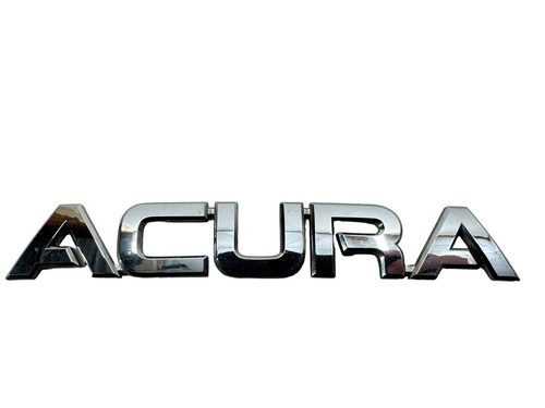 04-08 Acura TSX Emblem Letters Logo Badge Trunk Lid Rear Chrome OEM ...