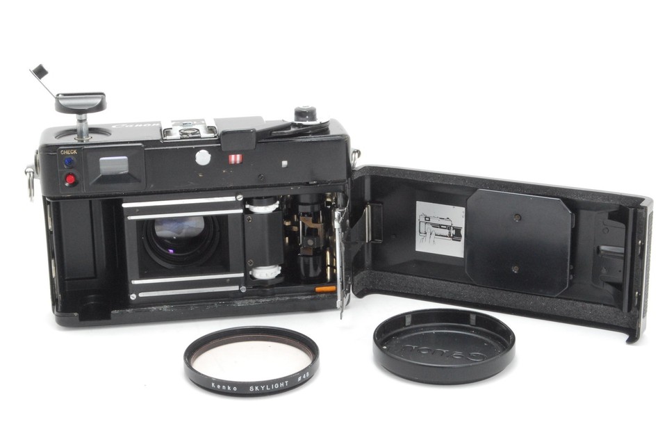 CLA'd Canon Canonet QL17 GIII Black 35mm Film Camera JAPAN [MINT] Meter ...