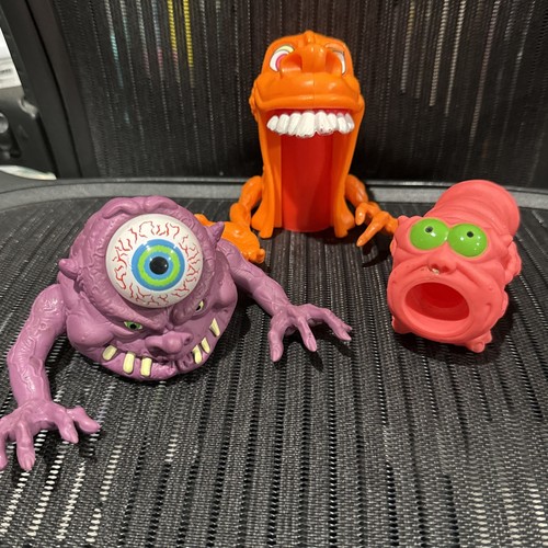 1987 Kenner The Real Ghostbusters Ghost Lot Gooper SQUISHER Eyeball ...