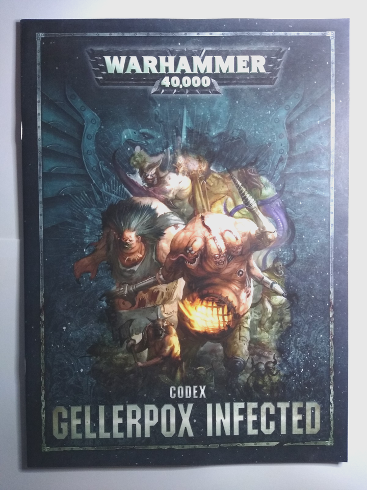 40K Chaos Space Marines- 1x Gellerpox Infected Kill Team + Codex, Tokens. OOP | eBay UK