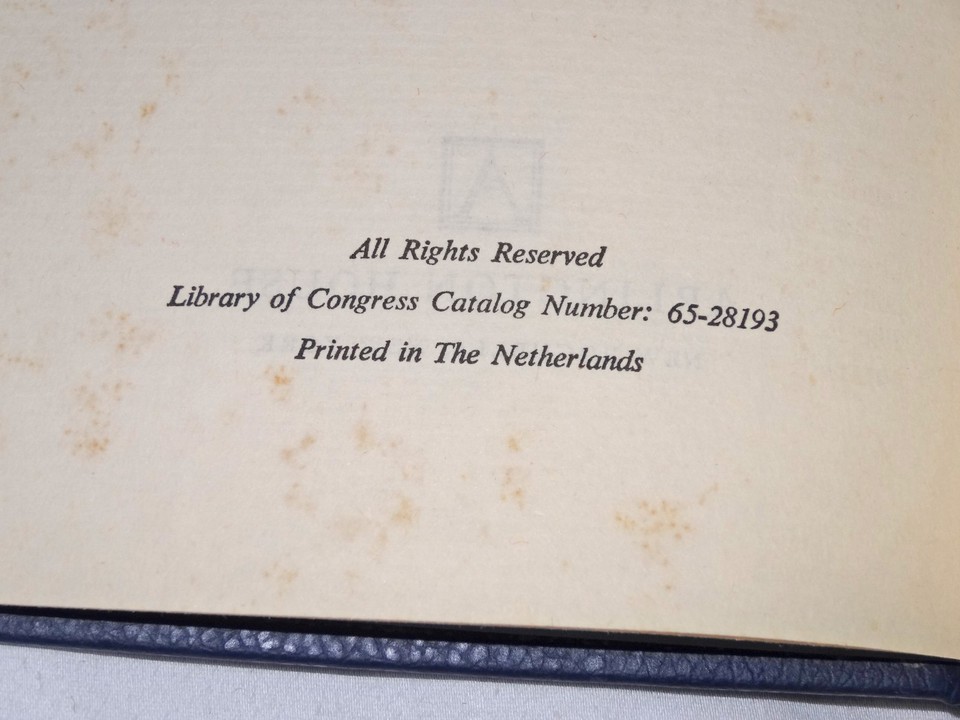 The Federalist Papers Arlington House 1965 - Heirloom Ed - Madison ...