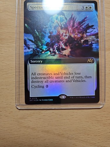 Spectacular Pileup Foil Borderless Rare, Aetherdrift #378, MTG Magic | eBay