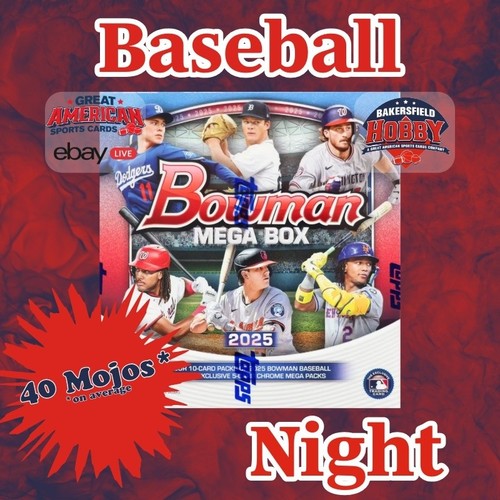 🔥Pittsburgh Pirates - 2025 Bowman Baseball - 4 Mega Box Break | eBay