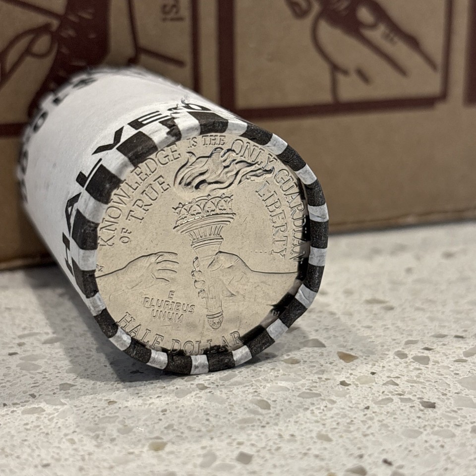 2026 Half Dollar Box Denver Mint (50 Rolls) Enduring Liberty ...