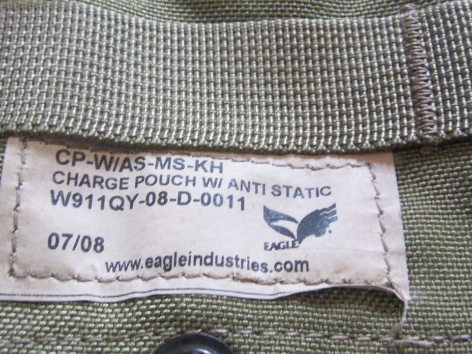 Eagle Industries MOLLE Charge Pouch (CP-MS) Khaki USMC! MINT & COOL ...