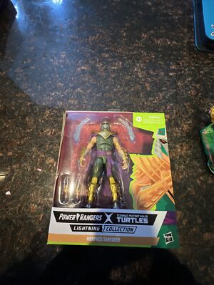 Hasbro Power Rangers Lightning Green Ranger Shredder Deluxe Action ...