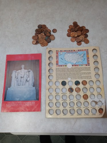 1983 Abraham Lincoln 50 States Penny Collection Lot Loose | eBay