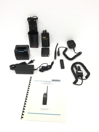 THALES RACAL25 - PRC6894 16 Channels Radio w/Belt Clip,Antenna,Case ...