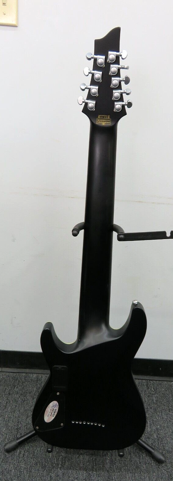 Schecter Damien Platinum-9 String Electric Guitar - Satin Black ...