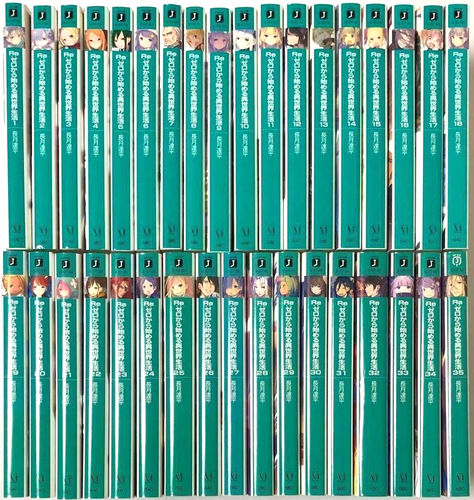 Re:Zero Vol.1-37 + Re:zeropedia Vol.1-2 Total 39 Full Set Japanese ...