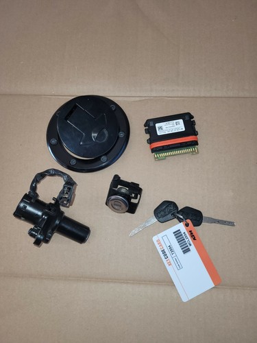 KTM DUKE 125 Schlosssatz + CDI ECU Steuergerät ( EZ. 2019 ) 93041031100 ...