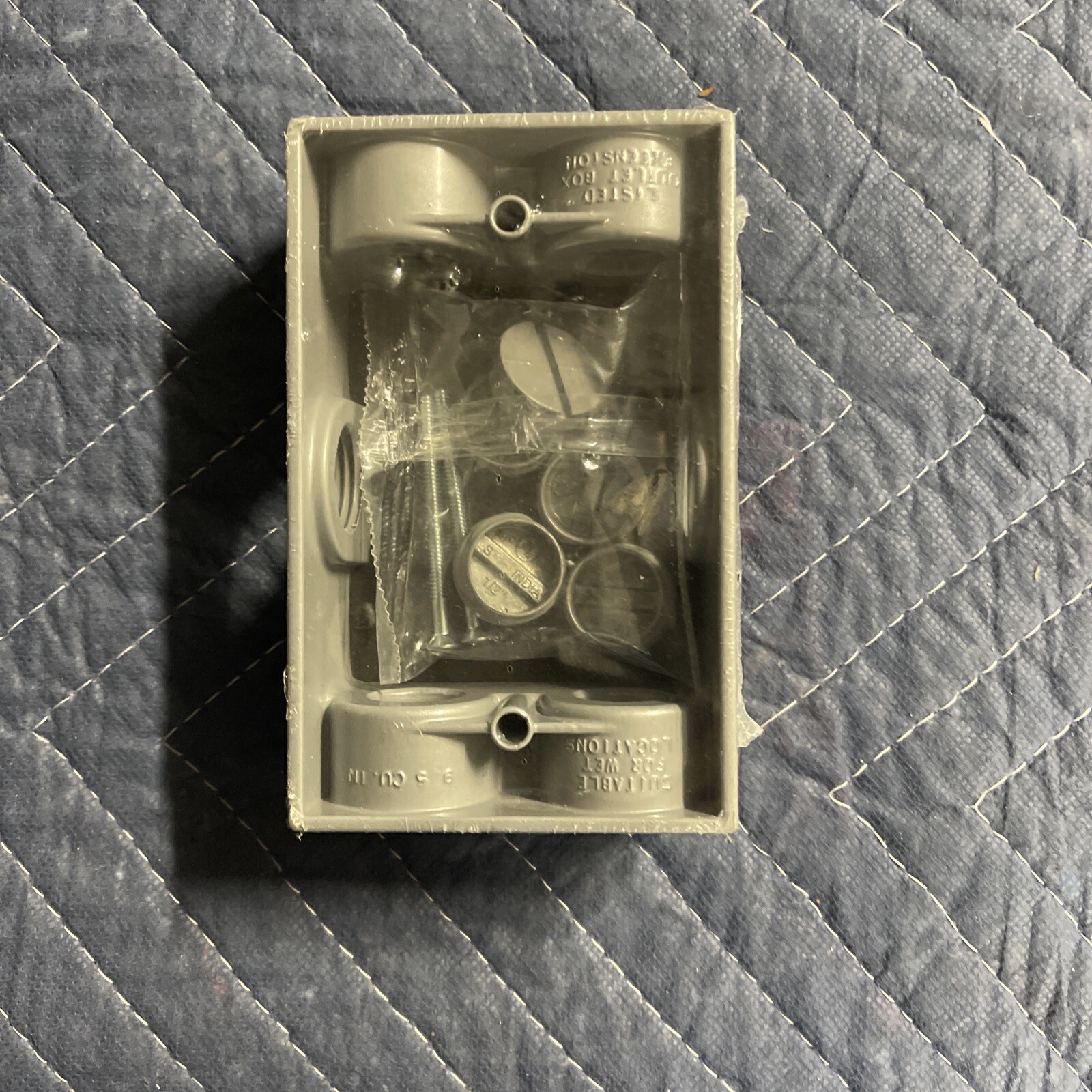 5400-0 Bell Weatherproof EA EXT Adapter 1g 6-1/2outlets Gr Extension ...