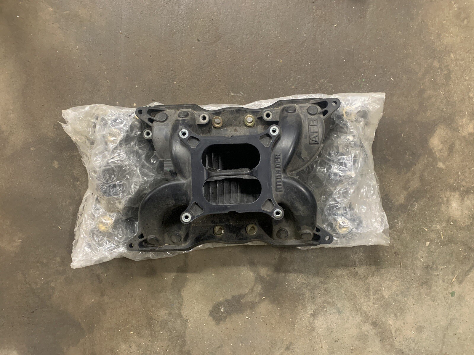 Afr 4804 Dual Plane Composite Intake Sbc Chevy Race NHRA IHRA UMP IMCA ...